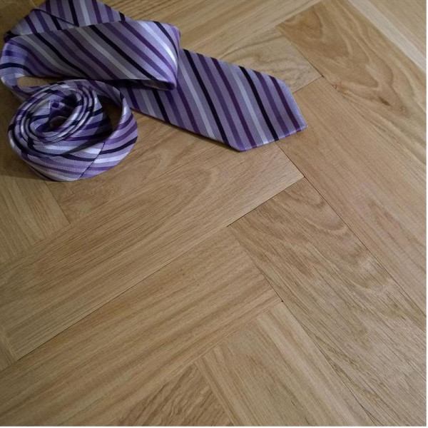 230MM Unfinished Rustic oak Designer Parquet Blocks - Tradeline